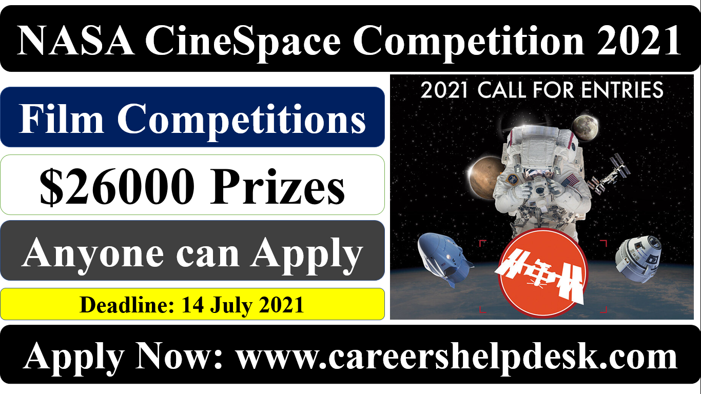 NASA CineSpace Film Competition 20201 | $26000 Prizes