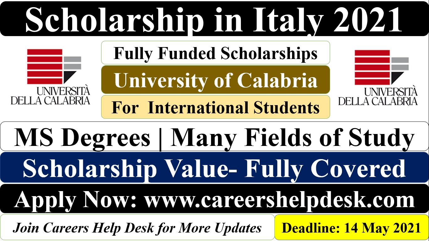 Scholarship In Italy For International Students 2021 Fully Funded scholarship-in-italy-for-international-students-2021-fully-funded
