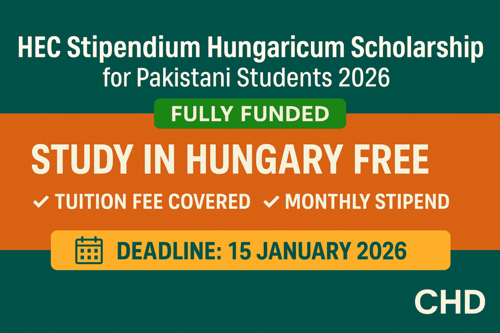 Stipendium Hungaricum Scholarship 2026 Archives - Careers Help Desk