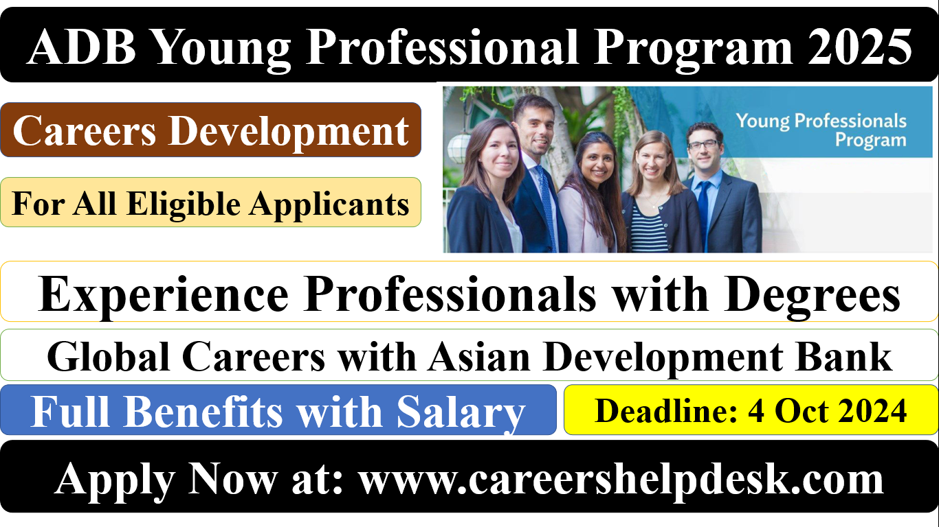 ADB Young Professionals Program 2025: Global Career in Development