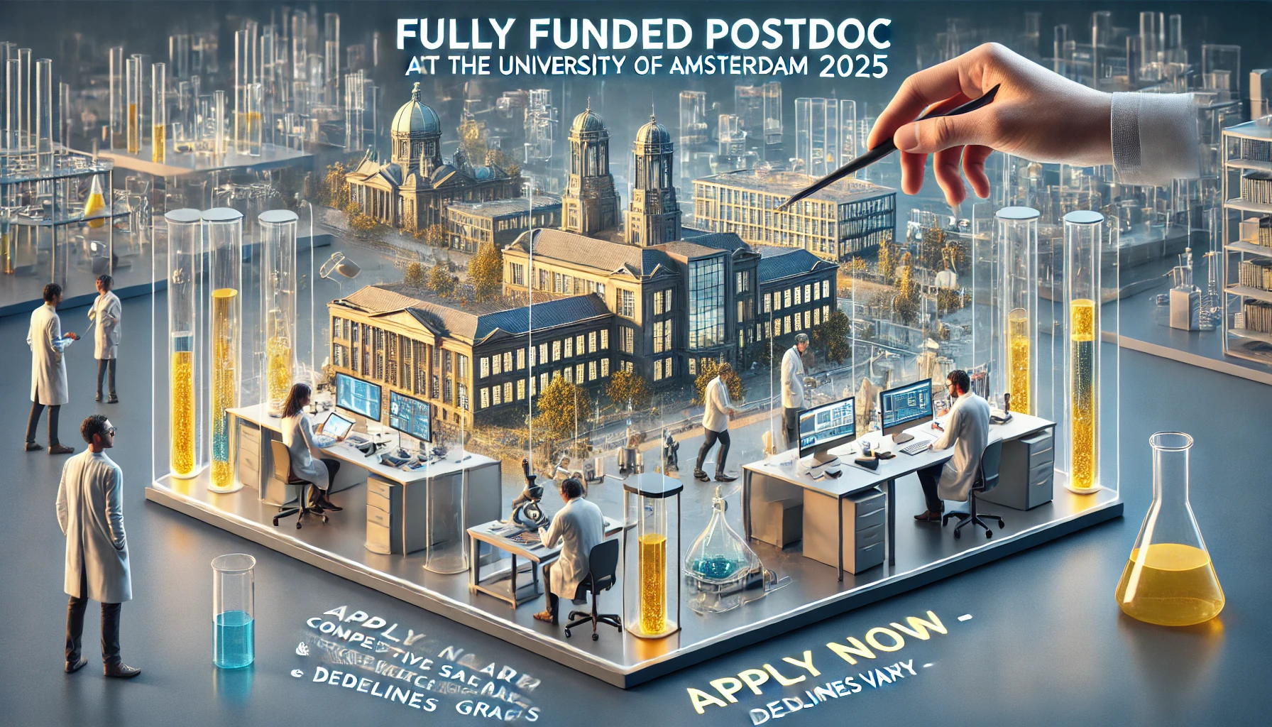Fully Funded Postdoc Positions at the University of Amsterdam 2025