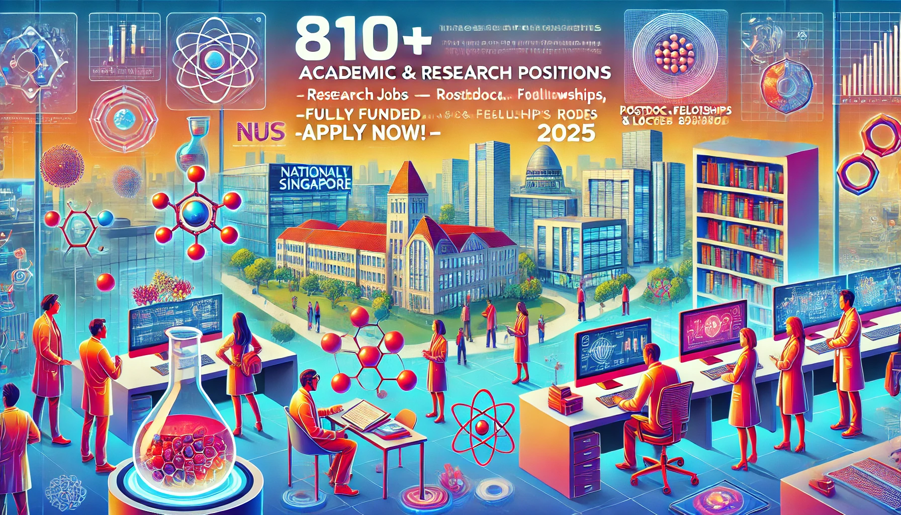 810+ Academic and Research Positions at NUS Singapore 2025 | Jobs in ...