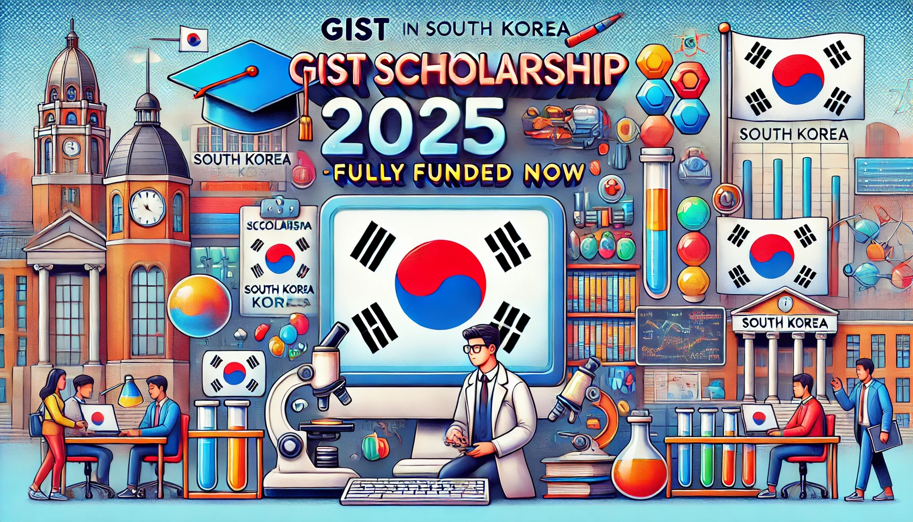 GIST Scholarship in South Korea 2025 | Fully Funded Scholarship for ...