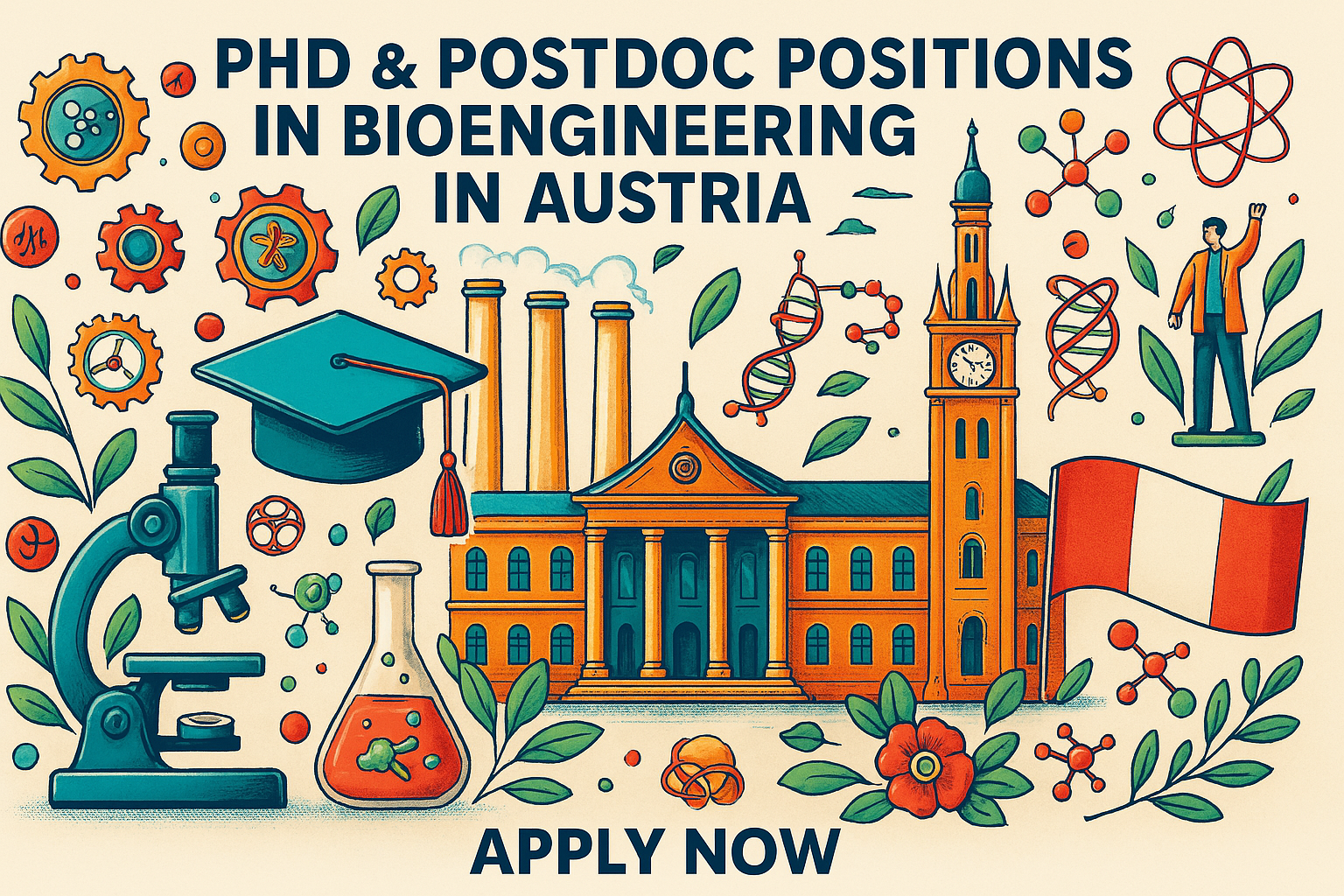 Fully Funded PhD Scholarship and Postdoc Positions in Austria 2025