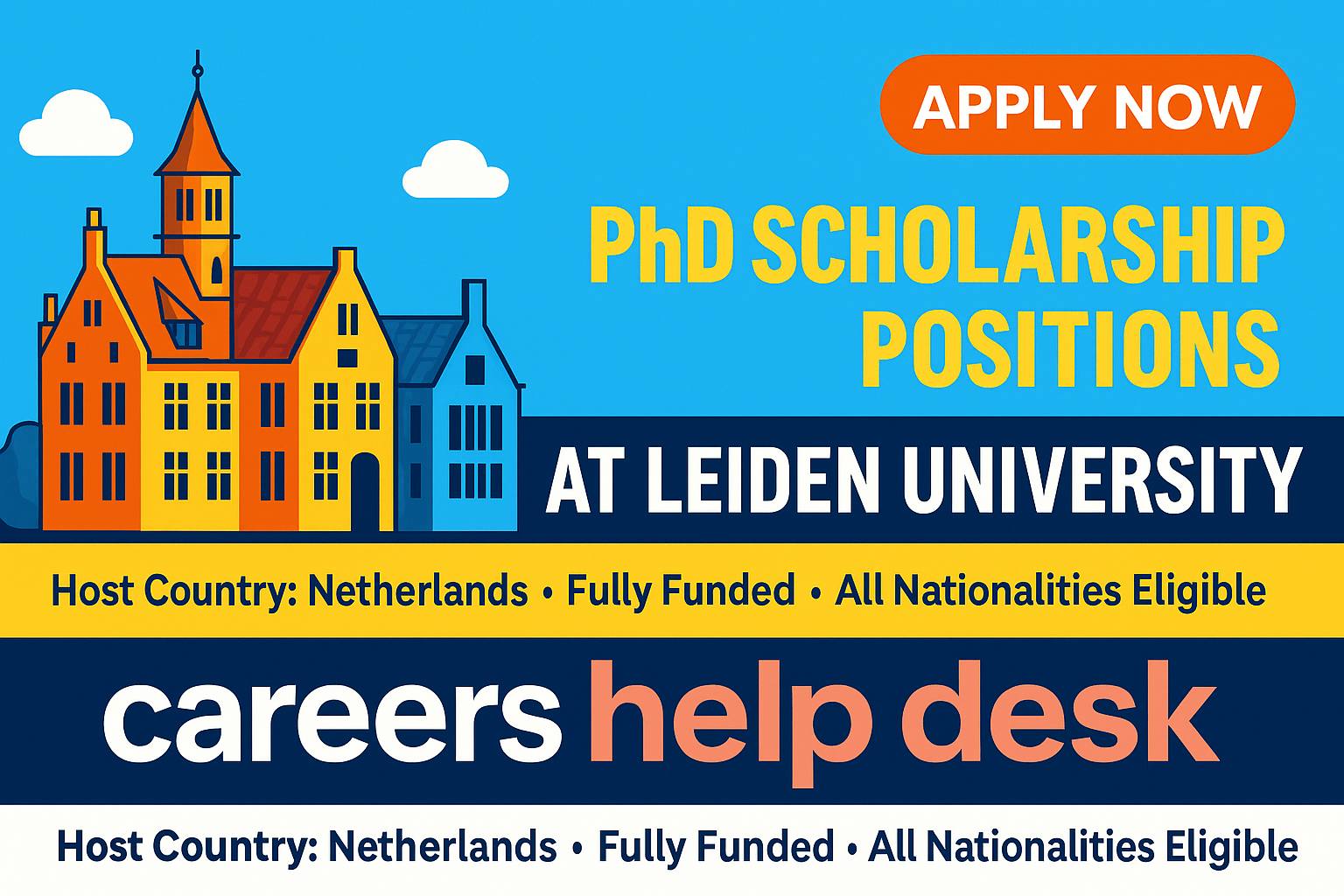 Leiden University PhD Scholarships 2025 | Fully Funded Positions in the ...