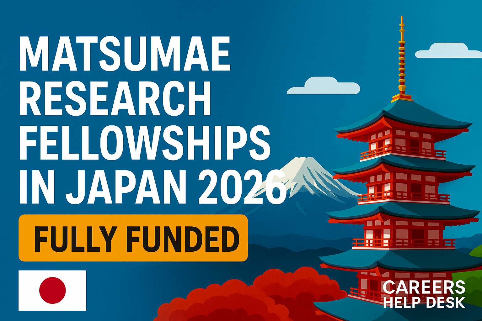 Matsumae Research Fellowships in Japan 2026 | Fully Funded Postdoctoral Positions