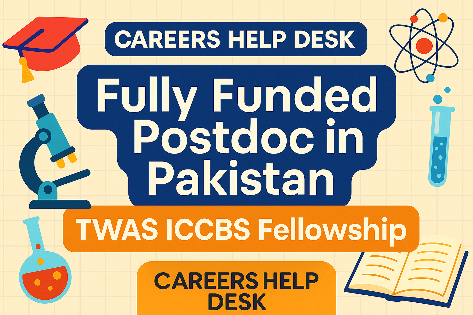 TWAS-ICCBS Postdoctoral Fellowship 2025 | Fully Funded Research ...