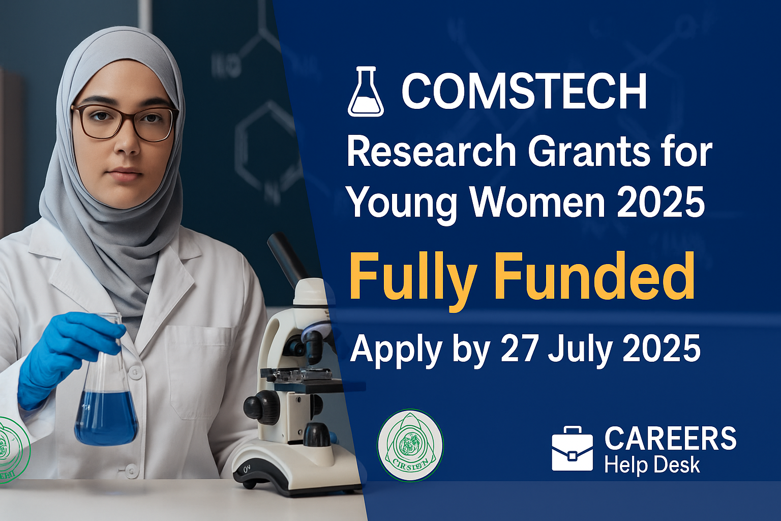 COMSTECH Research Grants Programme 2025 for Young Women Researchers