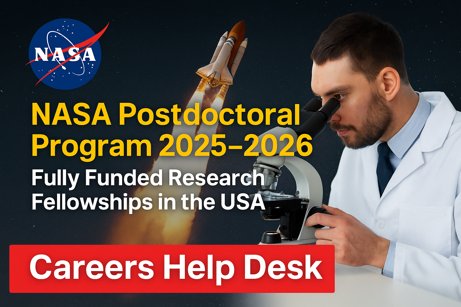 NASA Postdoctoral Program 2025–2026 | Fully Funded Research Fellowships in the USA