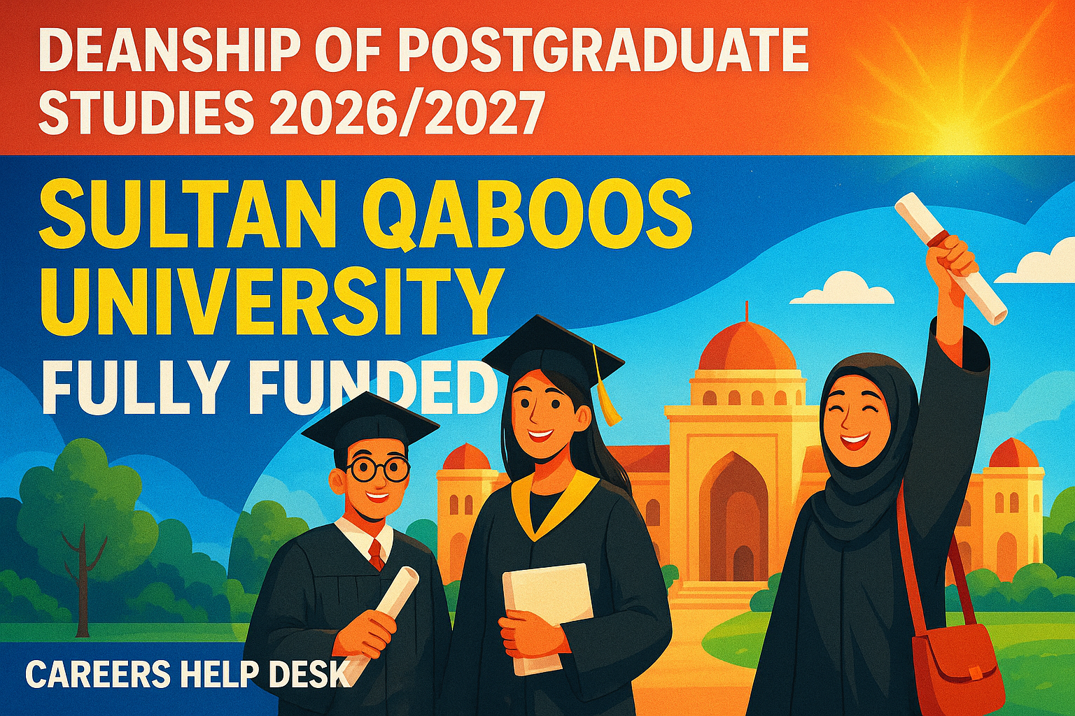 Deanship of Postgraduate Studies 2026 | Sultan Qaboos University (Fully Funded)