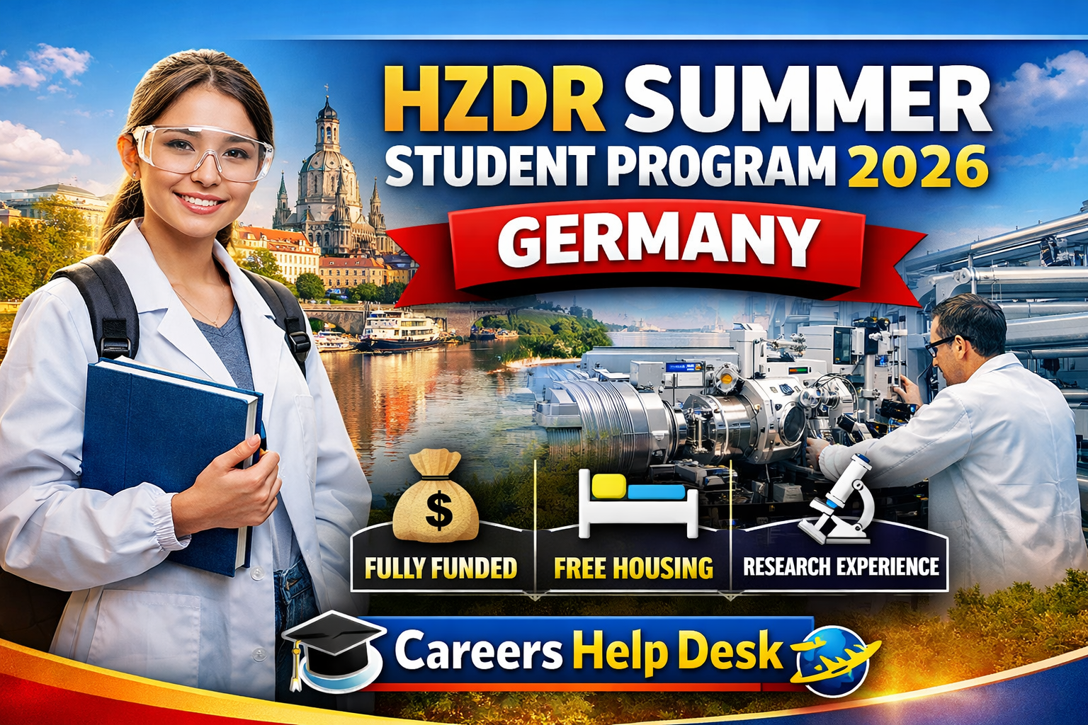 HZDR Summer Student Program 2026 | Fully Funded Research Internship in Germany